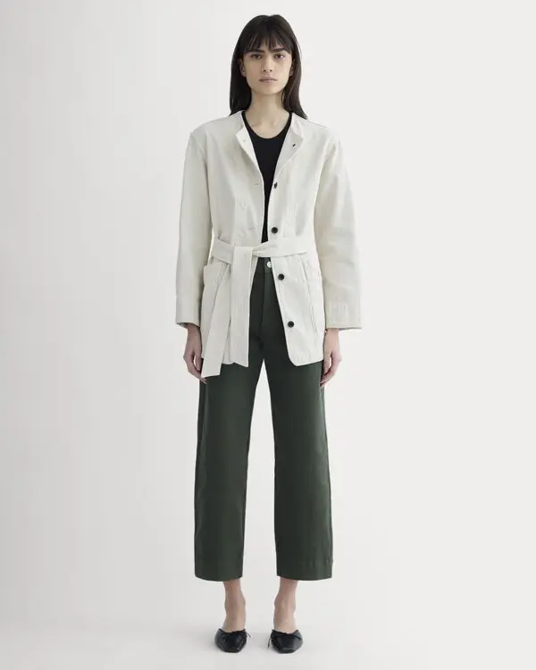 Everlane Utility Straight-leg Pant - Dark Forest