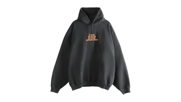 Vetements Hooded Sweatshirt - Black