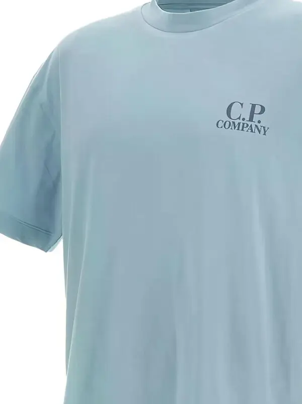 C.P. COMPANY Logo T-shirt - Blue