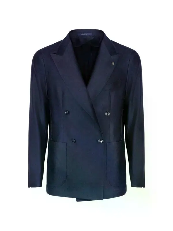 Tagliatore Double-breasted Blazer - Blue