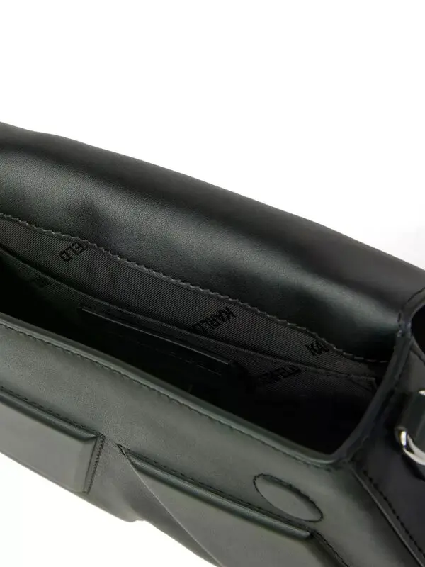Karl Lagerfeld Ikon K Leather Tote - Black