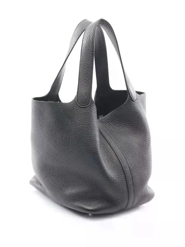 Hermès 2021 Clemence Picotin Lock Pm Handbag - Black