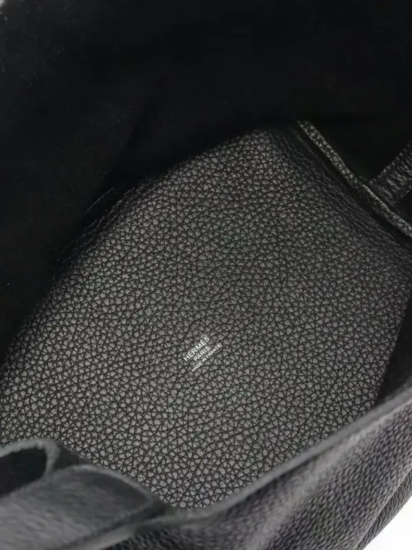 Hermès 2021 Clemence Picotin Lock Pm Handbag - Black