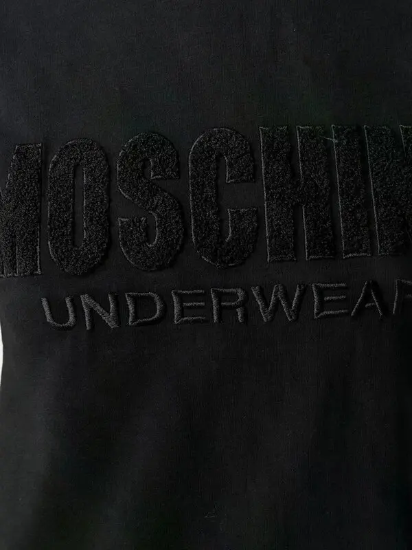 Moschino Logo Embroidered T-shirt
