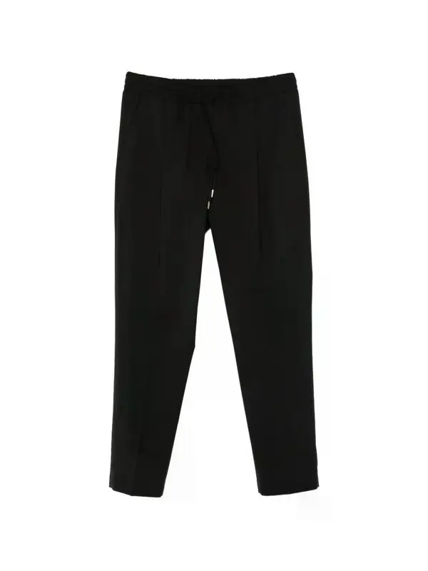 BRIGLIA 1949 Drawstring Trousers - Black