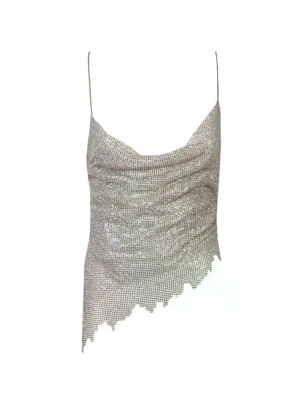POSTER GIRL Rhinestone-embellished Top