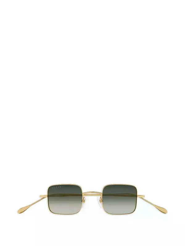 Gucci Square-frame Sunglasses - Gold