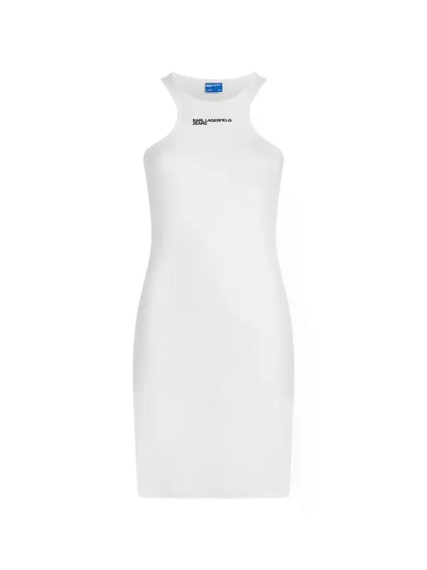 Karl Lagerfeld Ribbed Mini Dress