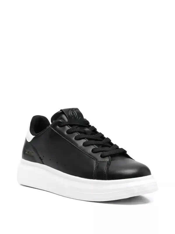 Just Cavalli Lace-up Sneakers - Black
