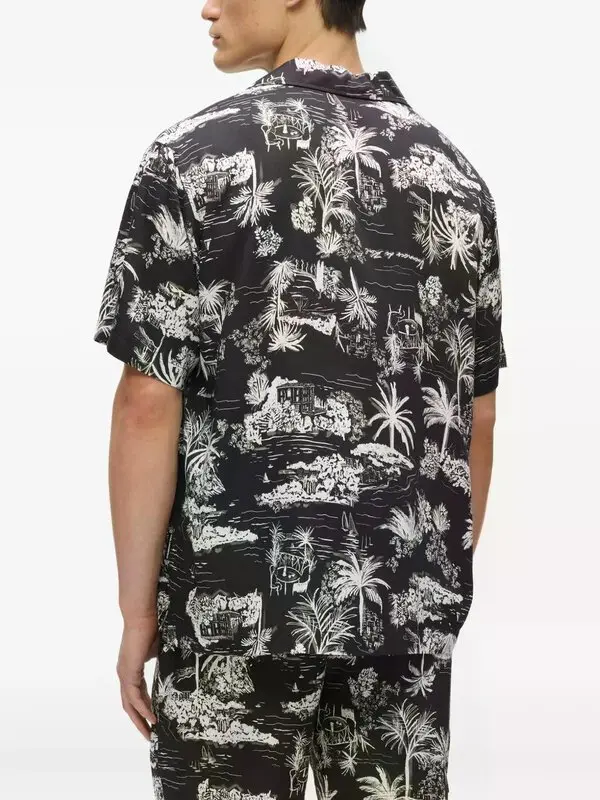 Karl Lagerfeld Vacances Print Shirt