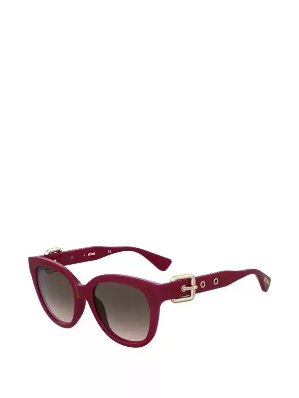 Moschino Square-buckle Sunglasses