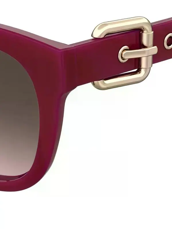 Moschino Square-buckle Sunglasses