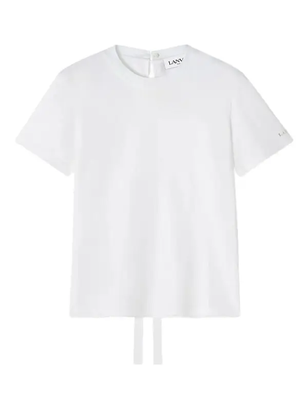 LANVIN Short-sleeved T-shirt - White
