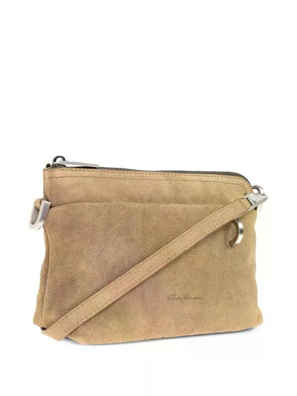 Rick Owens Adri Suede Shoulder Bag