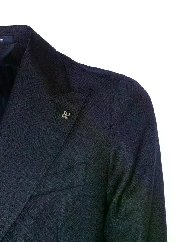 Tagliatore Double-breasted Blazer - Blue