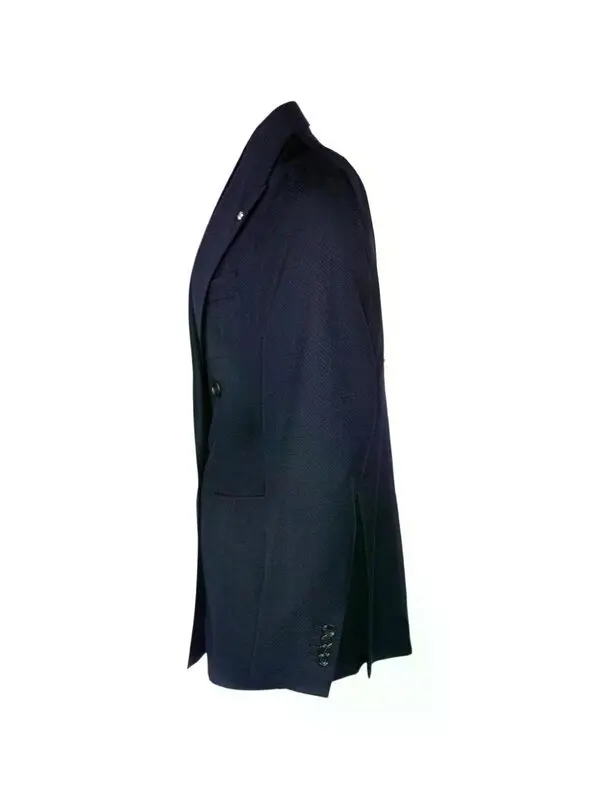 Tagliatore Double-breasted Blazer - Blue