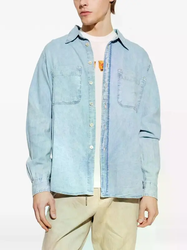 Paul Smith Buttoned Pocket Denim Shirt