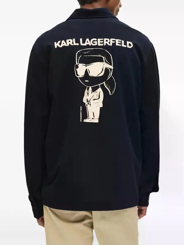Karl Lagerfeld Ikon Pocket Jersey Overshirt