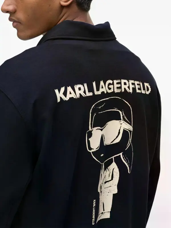 Karl Lagerfeld Ikon Pocket Jersey Overshirt