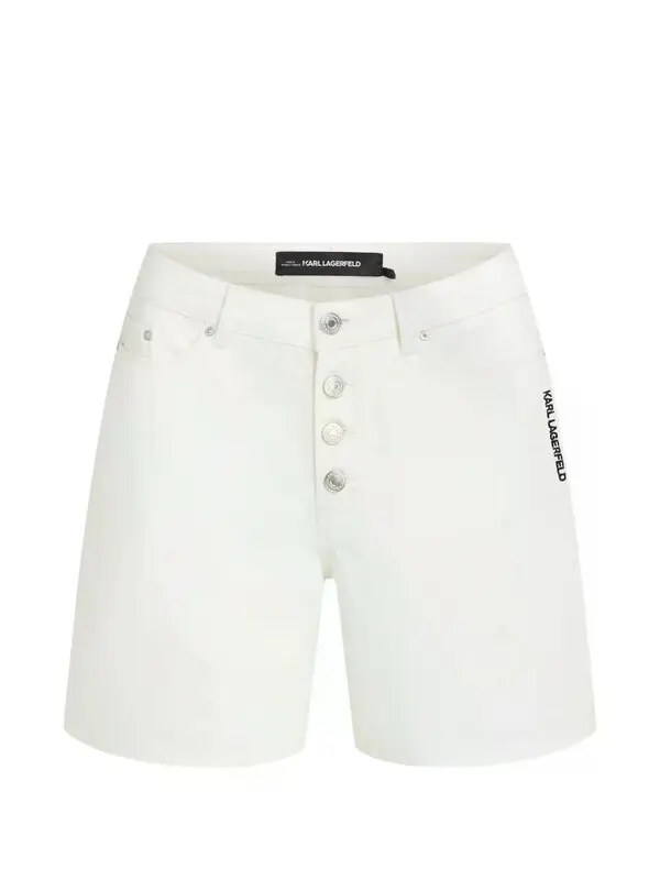 Karl Lagerfeld Ikon Button-fastening Shorts