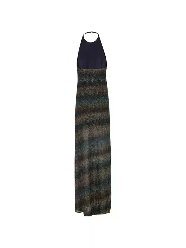 Missoni Halter Neck Snake-print Maxi Dress