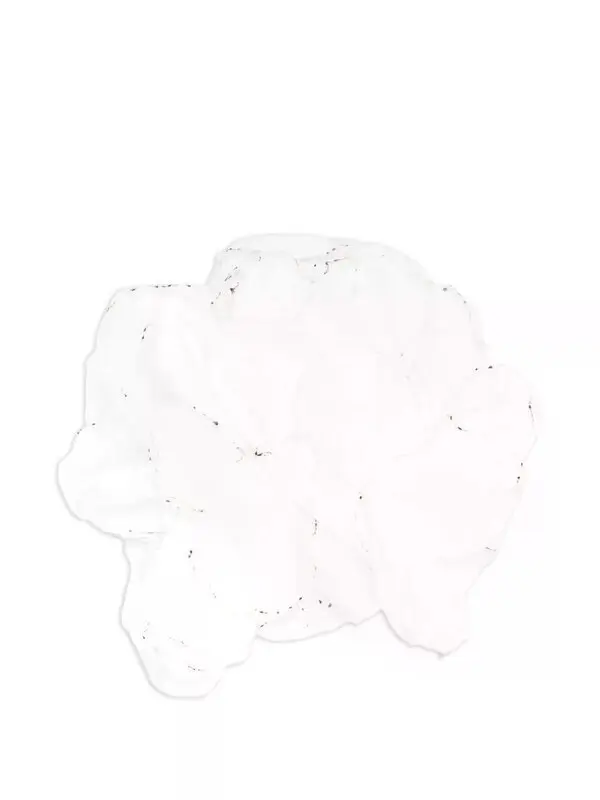 GIADA CURTI Ruffled Accessory - White