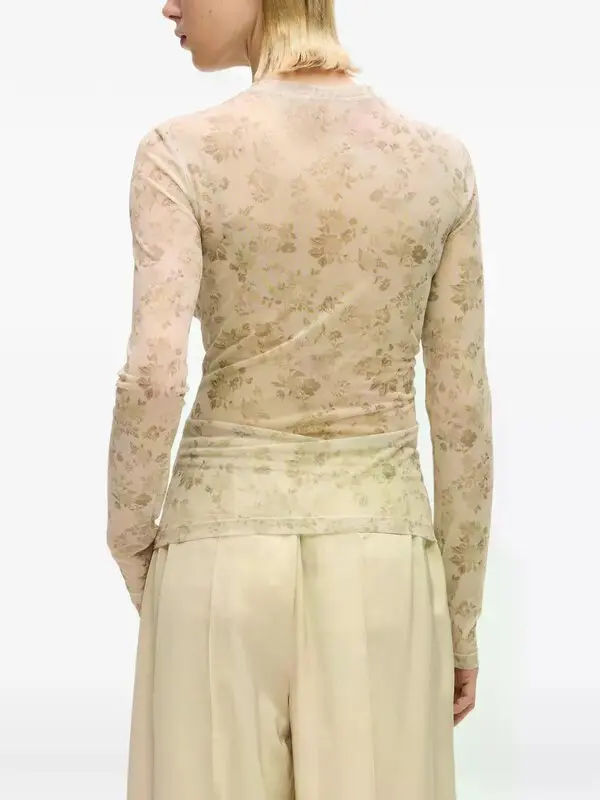 Karl Lagerfeld Floral Print Top