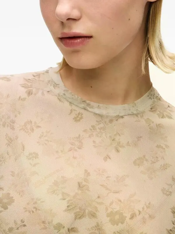 Karl Lagerfeld Floral Print Top