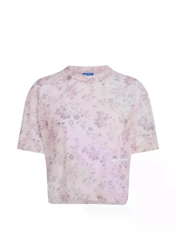 Karl Lagerfeld Floral-print T-shirt