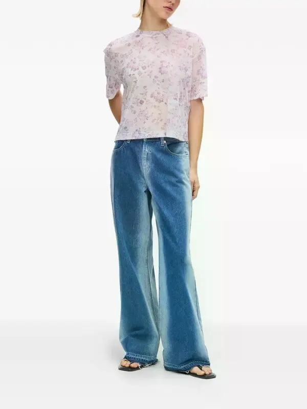 Karl Lagerfeld Floral-print T-shirt