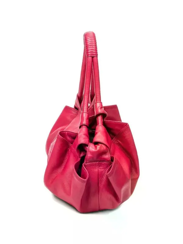 Loewe Embossed Leather Handbag