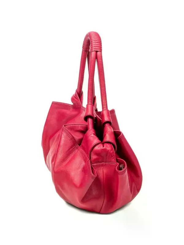 Loewe Embossed Leather Handbag
