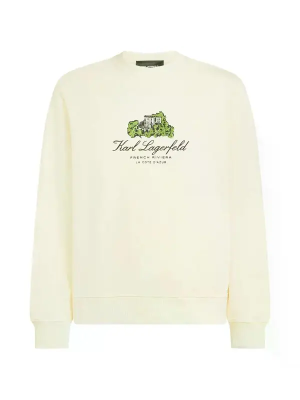 Karl Lagerfeld Graphic Sweatshirt - Neutrals