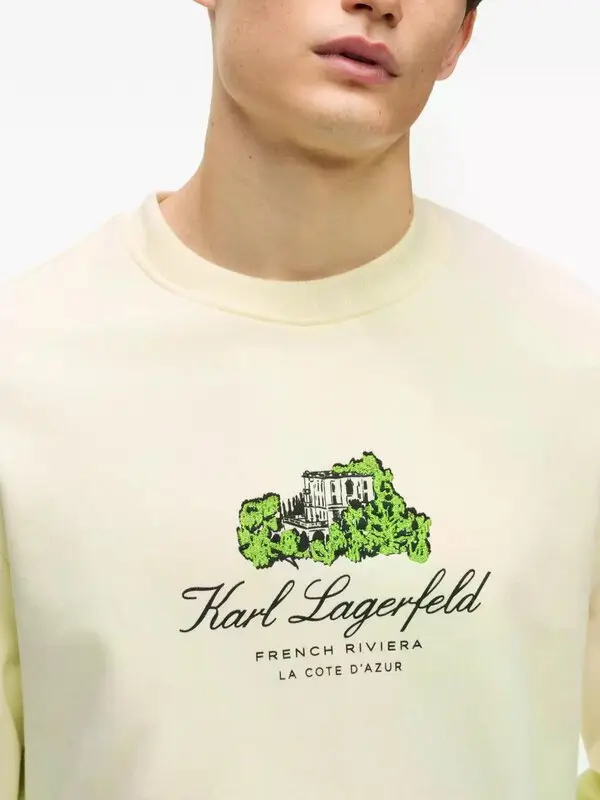 Karl Lagerfeld Graphic Sweatshirt - Neutrals