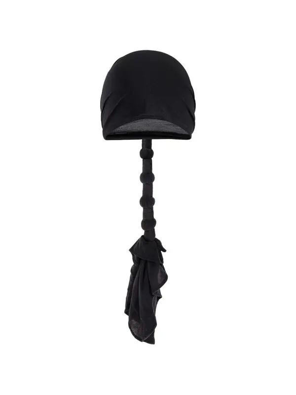 Issey Miyake Knotted Hat - Black