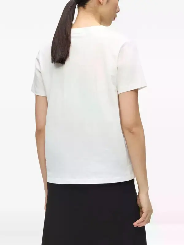 Karl Lagerfeld V-neck T-shirt - White