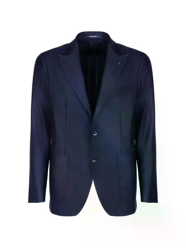 Tagliatore Single-breasted Blazer - Blue