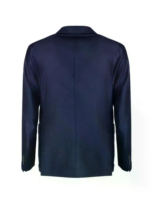 Tagliatore Single-breasted Blazer - Blue