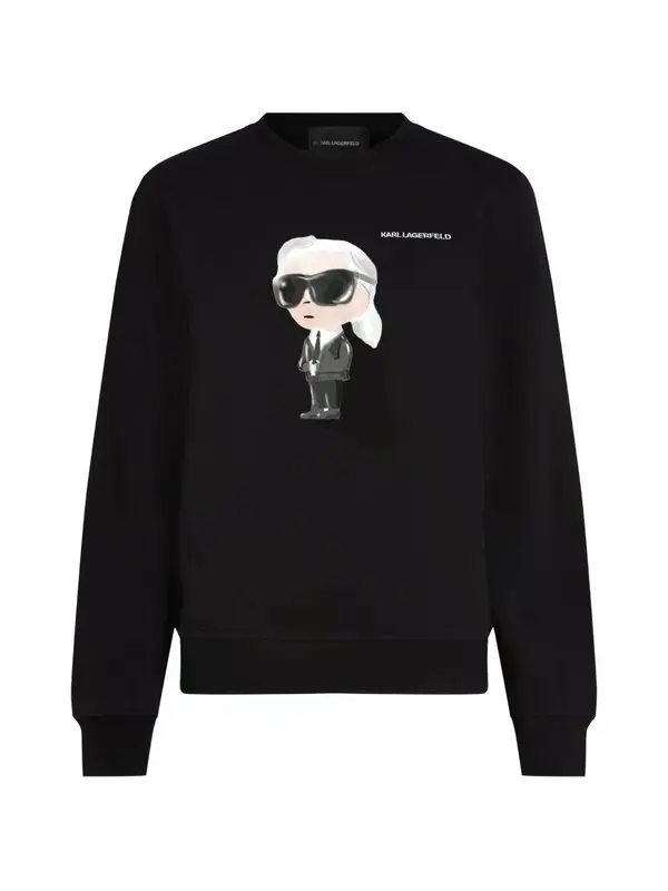 Karl Lagerfeld Ikon Aquarelle Sweatshirt