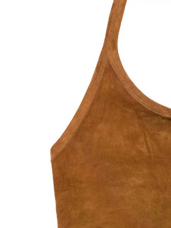 Stouls Halterneck Top - Brown