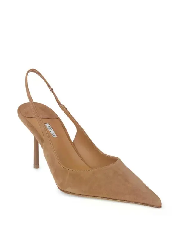 LE SILLA Pointed-toe Slingback Stiletto Pumps