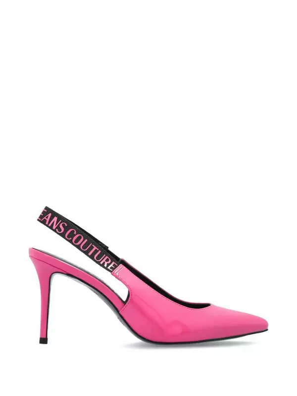 Versace Logo-strap Pumps