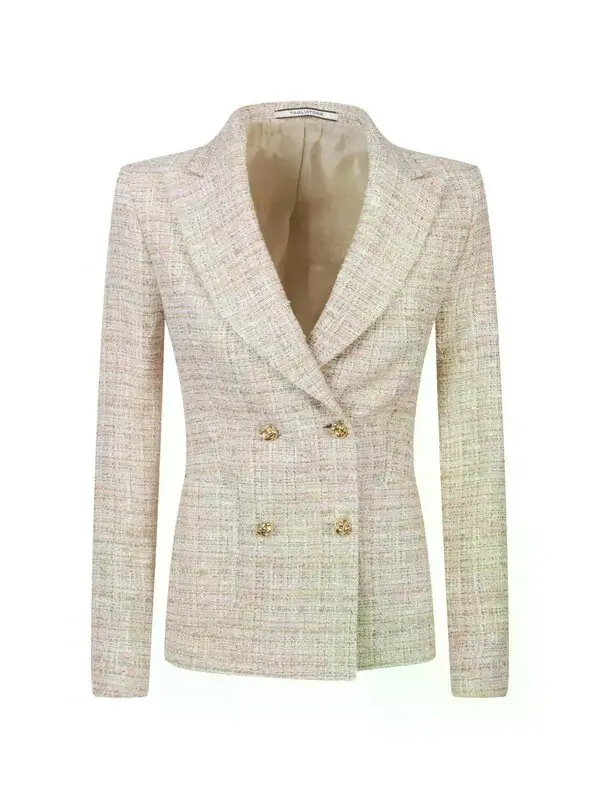 Tagliatore Button-up Tweed Jacket