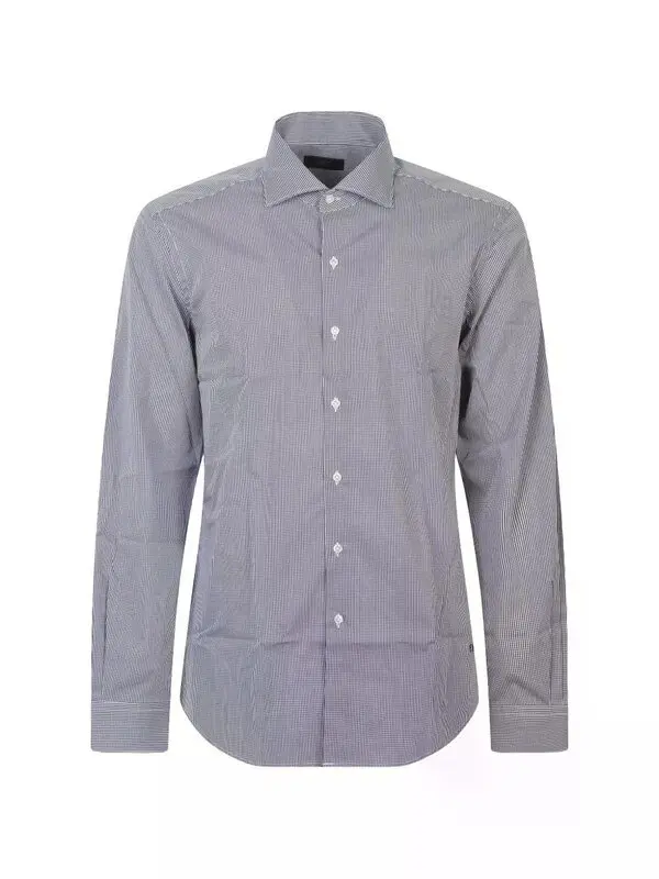 FAY Striped Button-up Shirt