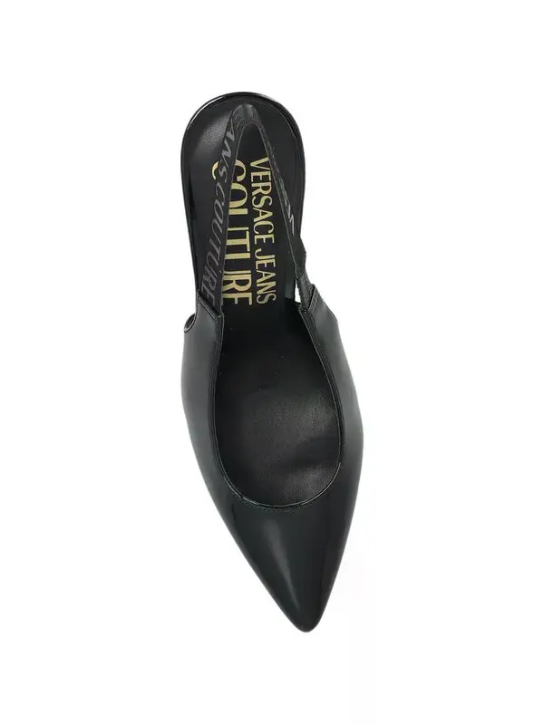 Versace Pointed-toe Slingback Pumps