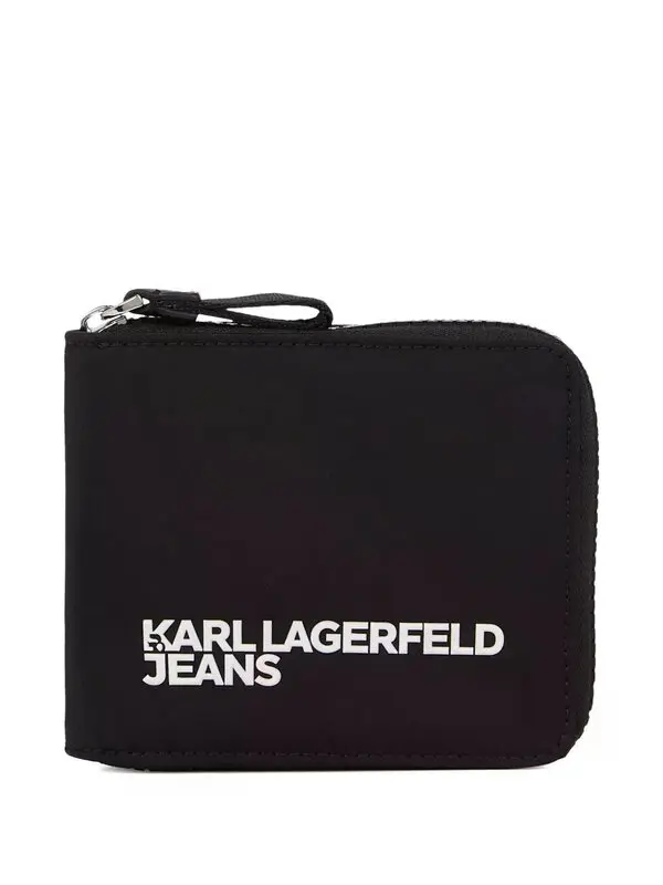 Karl Lagerfeld Logo Essential Wallet - Black