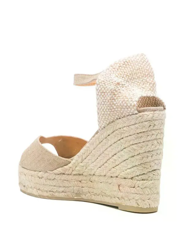 CastaÑer Blaudi Buckle-strap Espadrilles - Gold