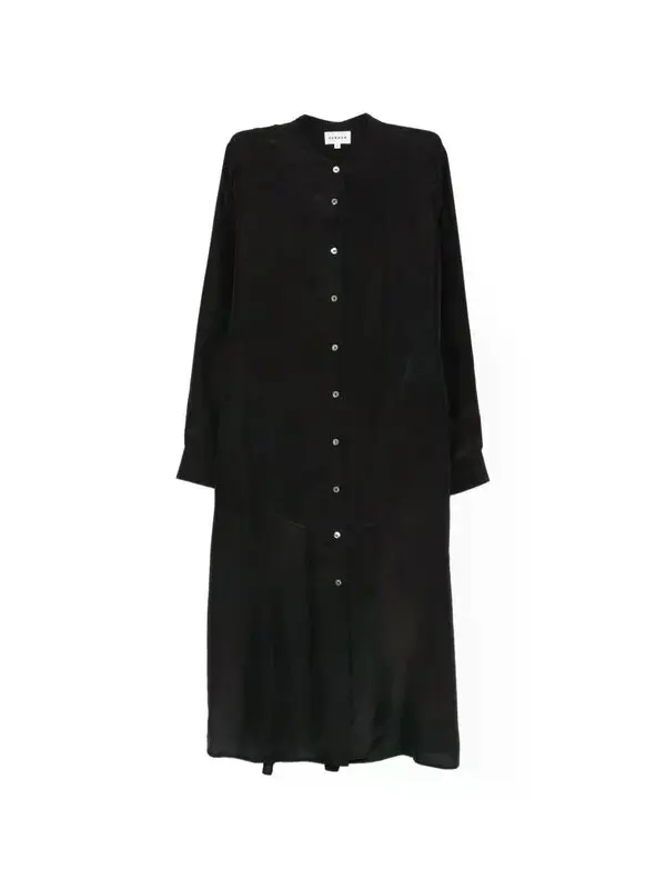 P.a.r.o.s.h Button-up Midi Dress - Black
