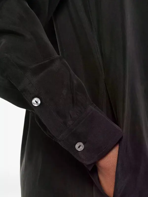 P.a.r.o.s.h Button-up Midi Dress - Black