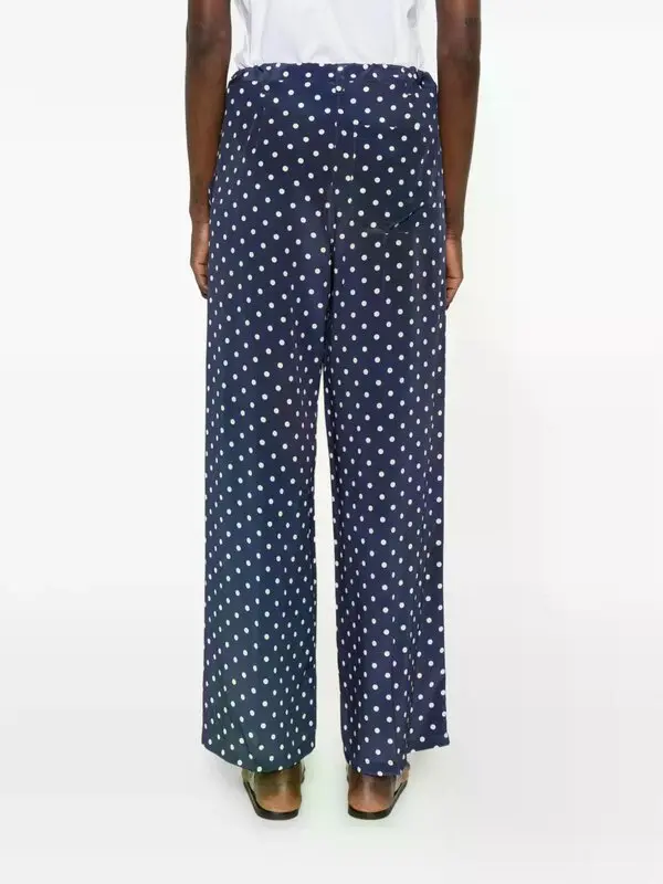 P.a.r.o.s.h Polka Dot-pattern Trousers